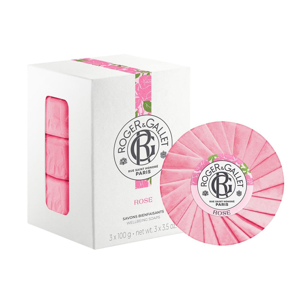 Rose Wellbeing Soaps Set | Skin Society